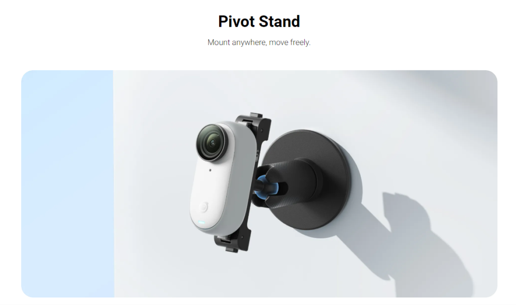 Get Creative | Insta360 GO 3 Pivot Stand